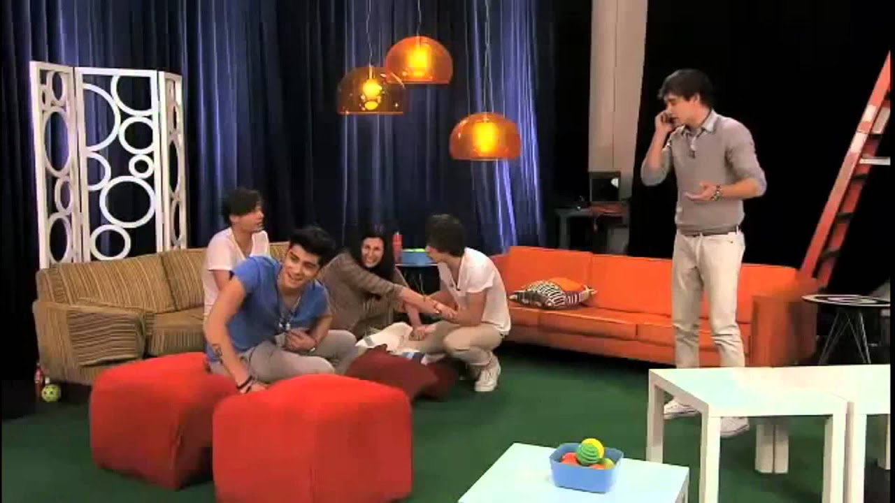 3\5 of One Direction get pranked {Nickelodeon} - YouTube