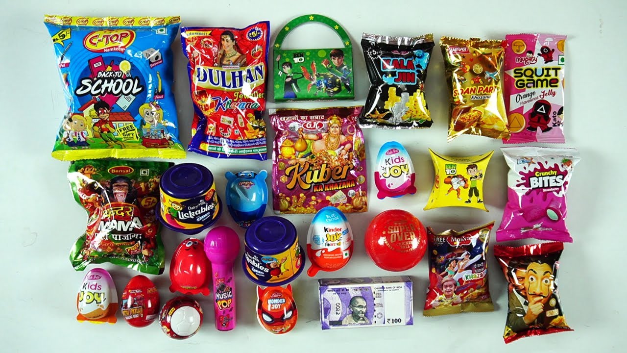 New Ultimate Collection Of Eggs and snacks Free Gifts - YouTube