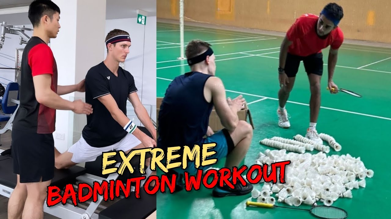 Copy these Advanced badminton training drills to improve - YouTube