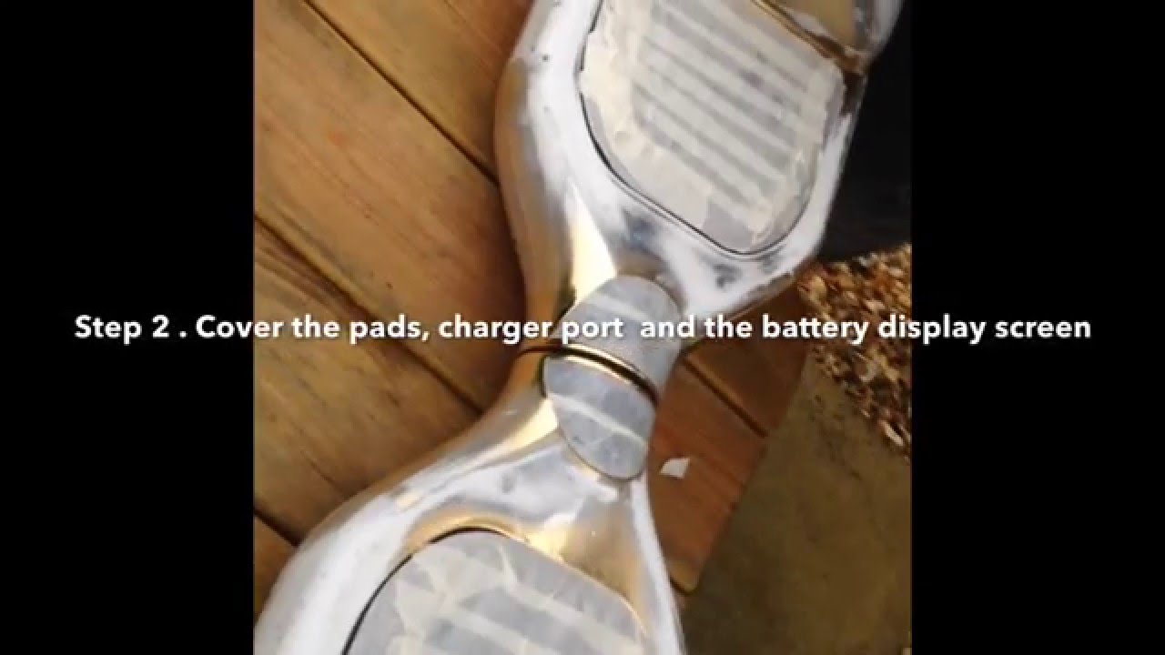 How To Spray Paint a Swegway / Hoverboard - YouTube