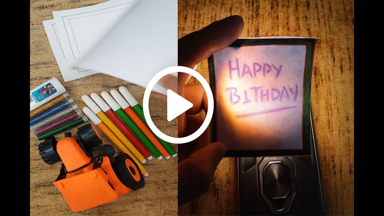 Secret Message Paper Craft | DIY Invisible Writing with Torch 🔦 | Torch ...