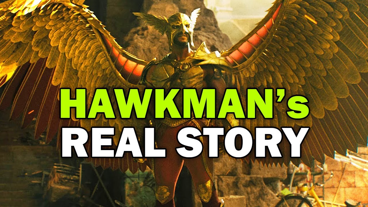Hawkman Powers & Origin Explained | Black Adam's DC Superhero - YouTube