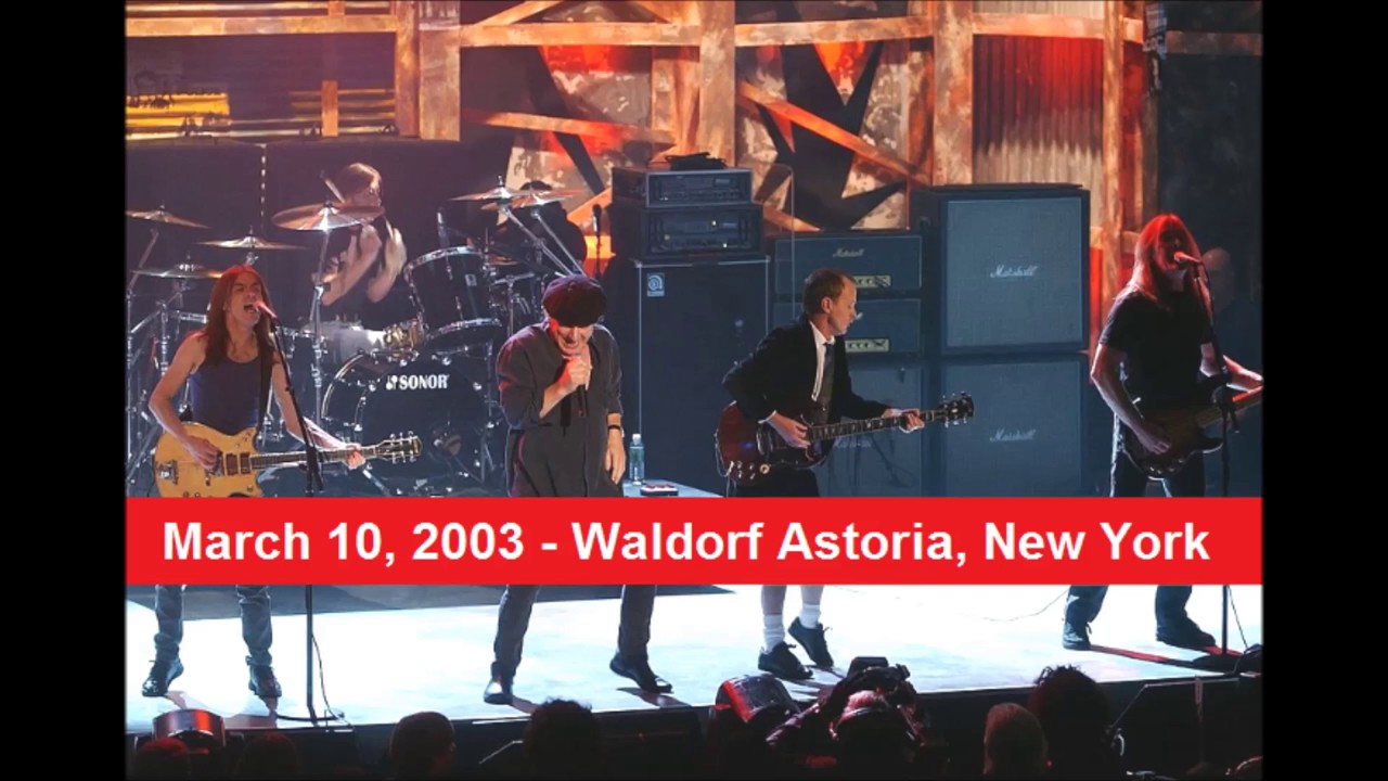 AC / DC - 01 - intro (Hall of Fame - 2003) - YouTube