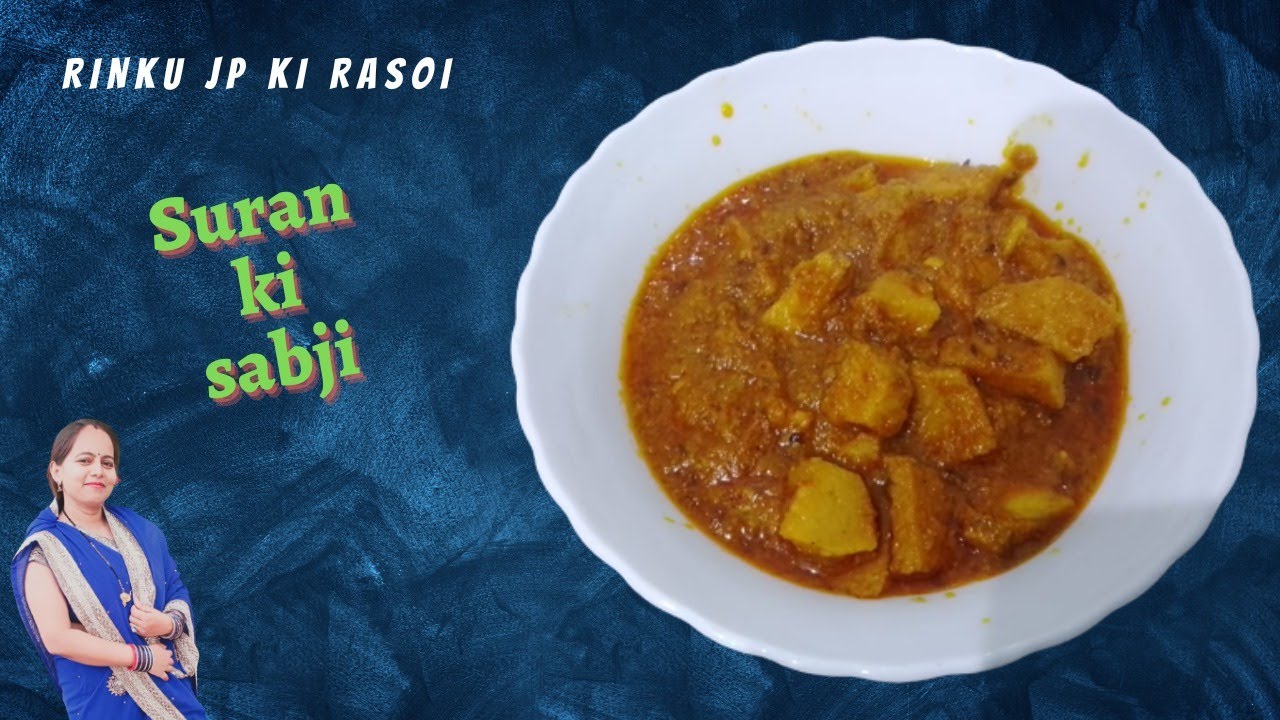 Suran ki sabji.. Jimikand ki sabji..oal curry recipe... healthy and ...