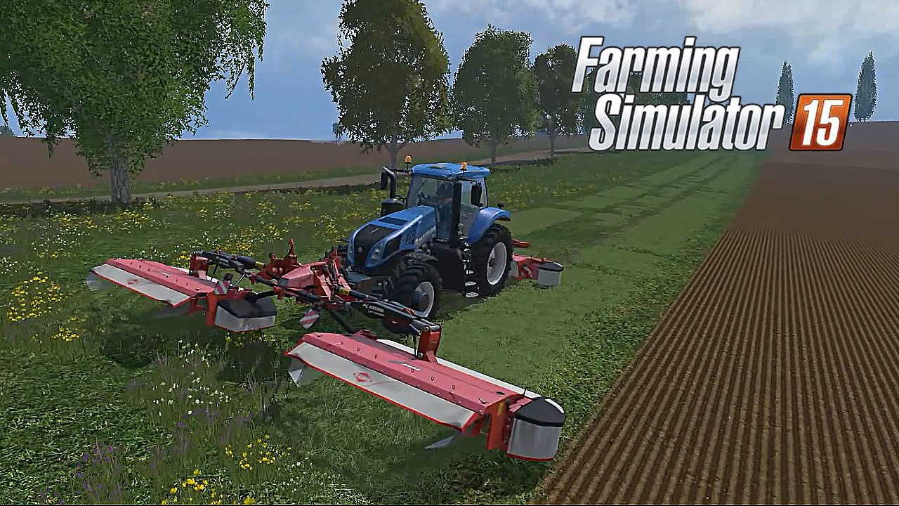 Farming Simulator 15 - Vamo Corta Grama? Bora - YouTube
