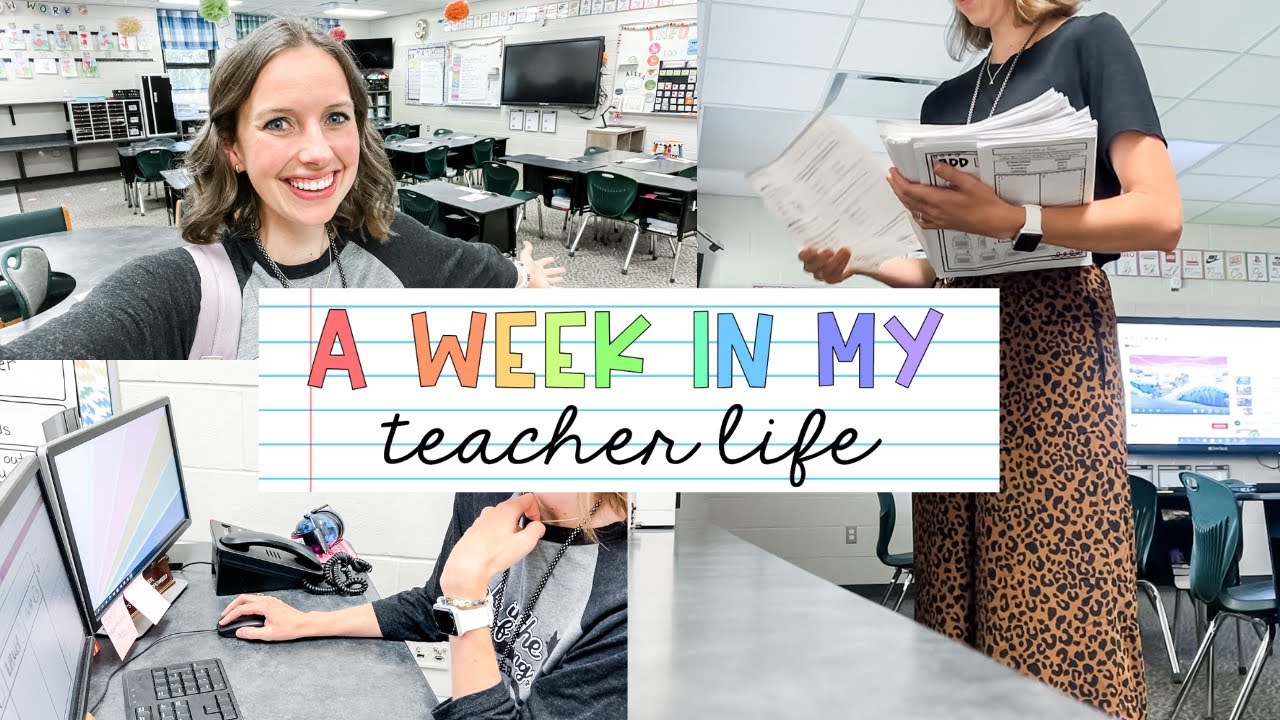 WEEK IN MY TEACHER LIFE | busy week, grandparents day, establishing a ...