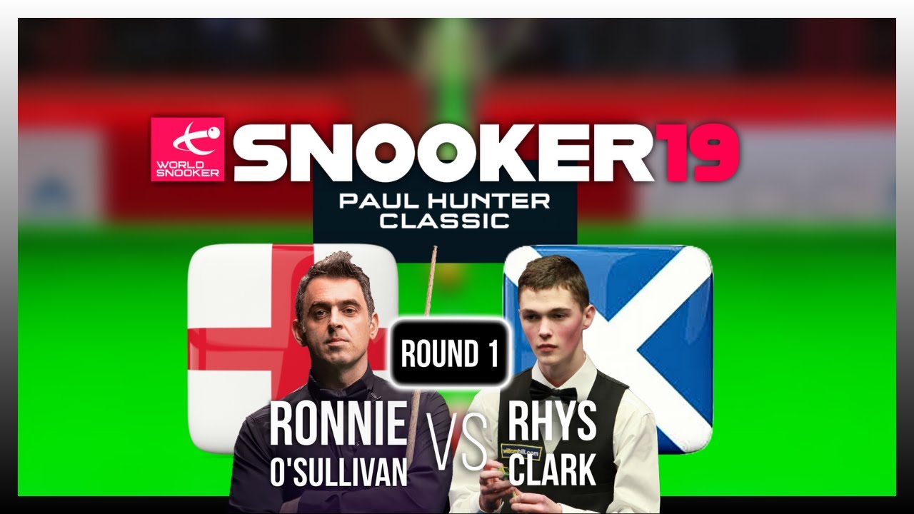 Snooker 19 Live Snooker - Paul Hunter Classic Round 1 - Ronnie O ...