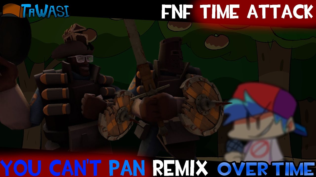 FNF OVER TIME - (Time Attack You Can't Pan Remix) - YouTube