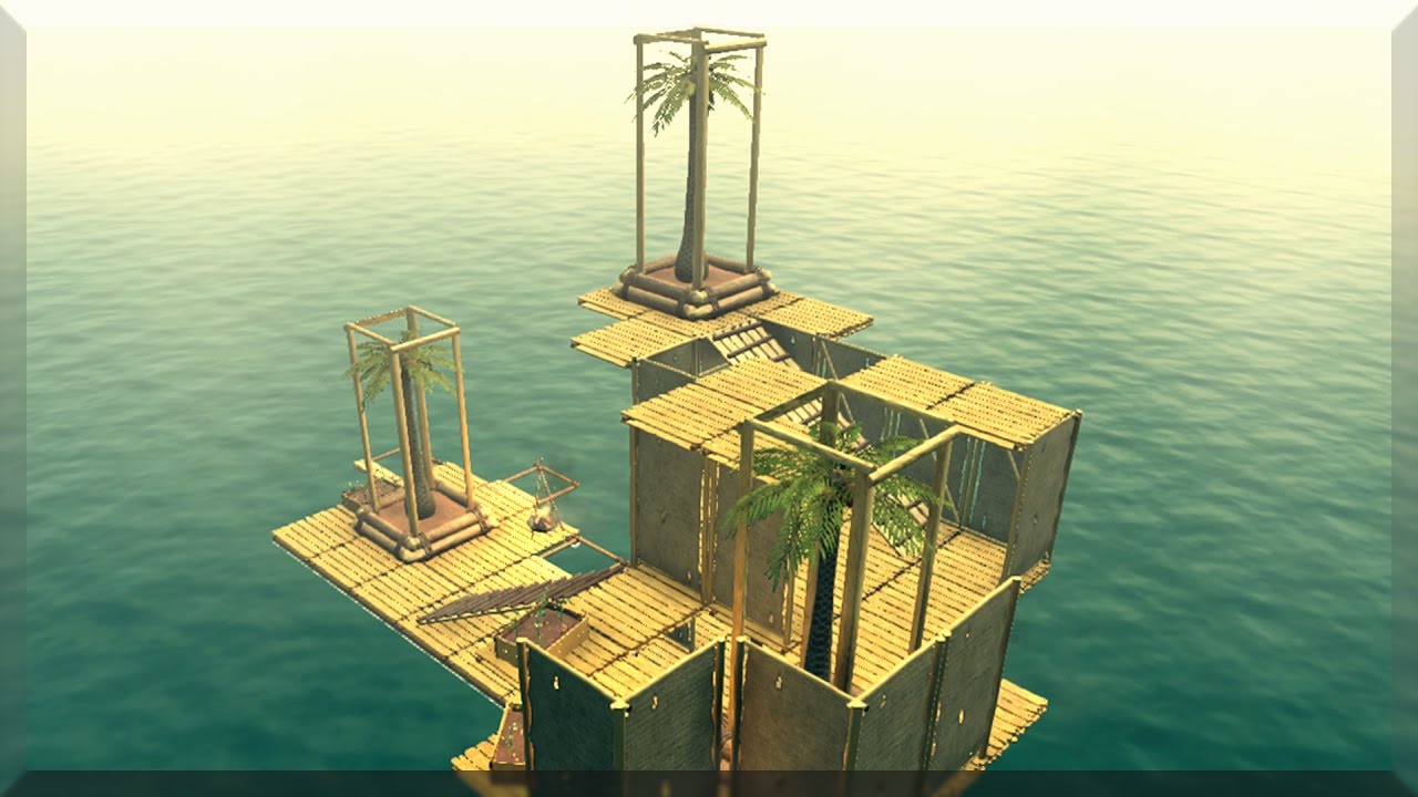 THE CRAZIEST CONSTRUCTION! (Raft Gameplay #2) - YouTube