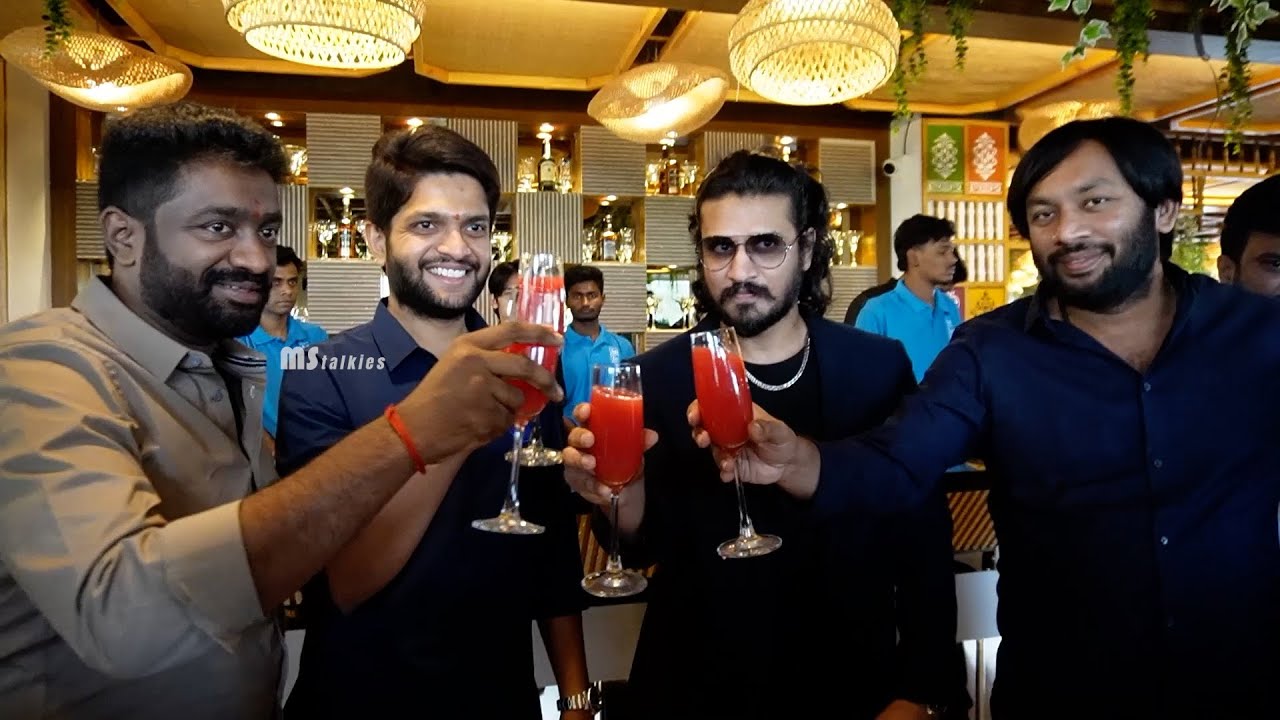 Nikhil Siddhartha Launched AnTeRa Kitchen & Bar's New Branch at ...