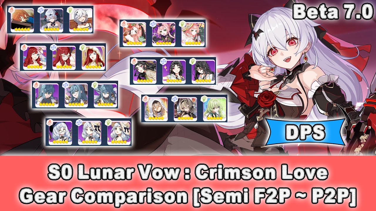 [Beta 7.0] Honkai Impact 3 SEA - [DPS] Lunar Vow : Crimson Love Gear ...