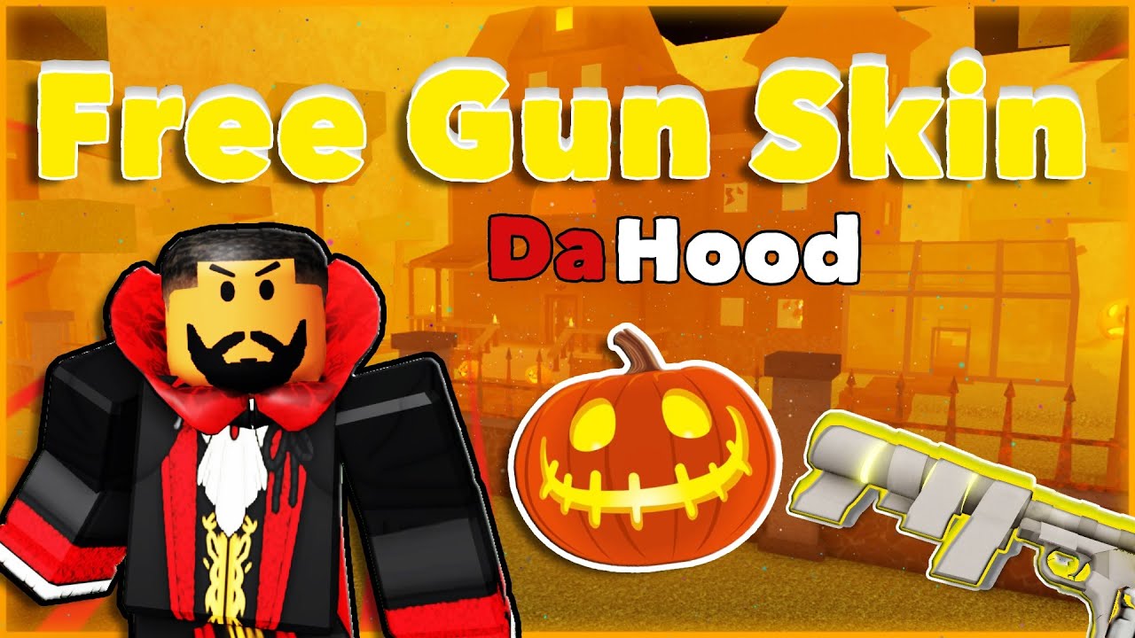 Unlock Exclusive Gun Skin in Da Hood's Spooky Update! - YouTube