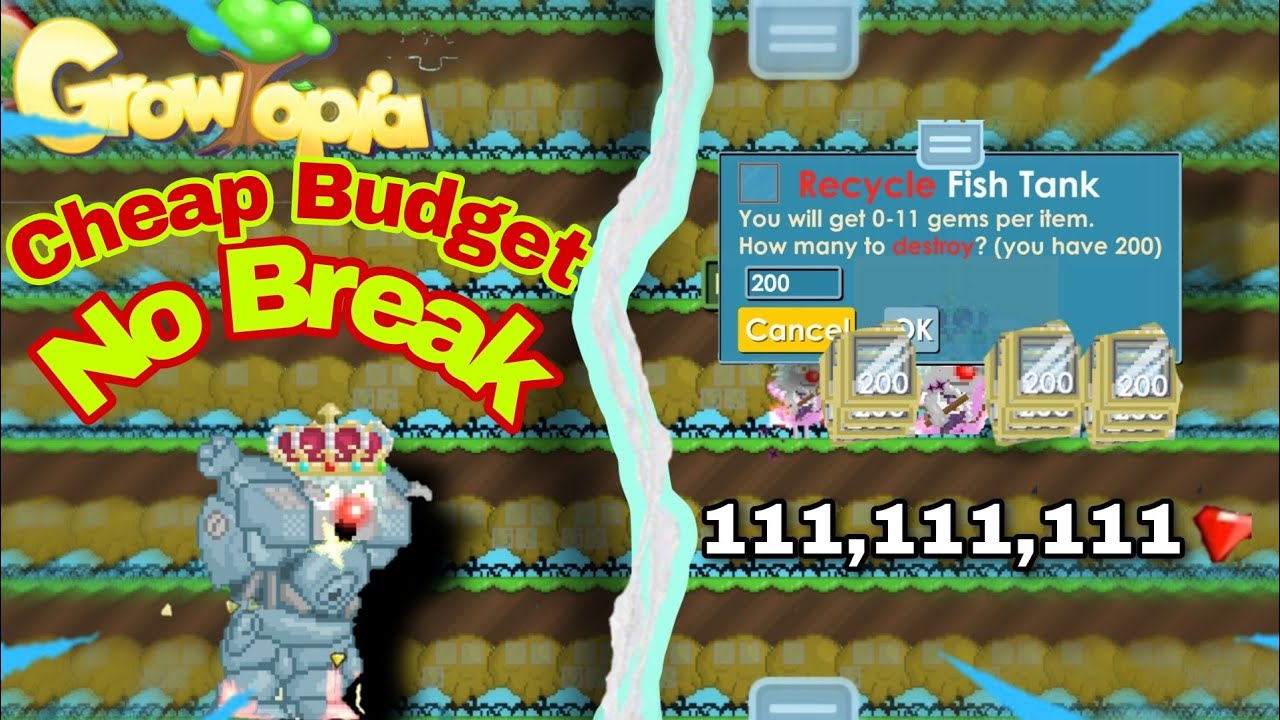 Get rich fast with this lazy profit method have subtitle Growtopia ...