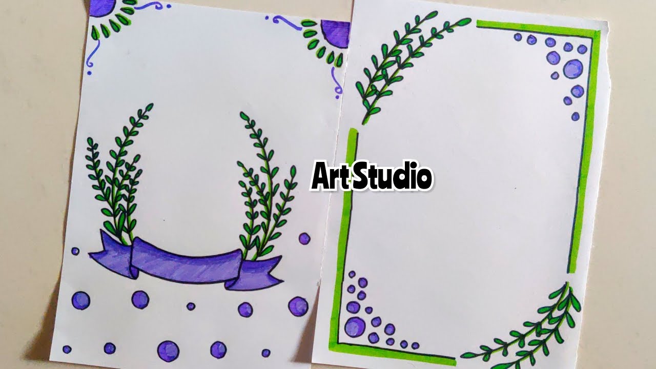 Border Designs/Border design for project/Project work designs ...