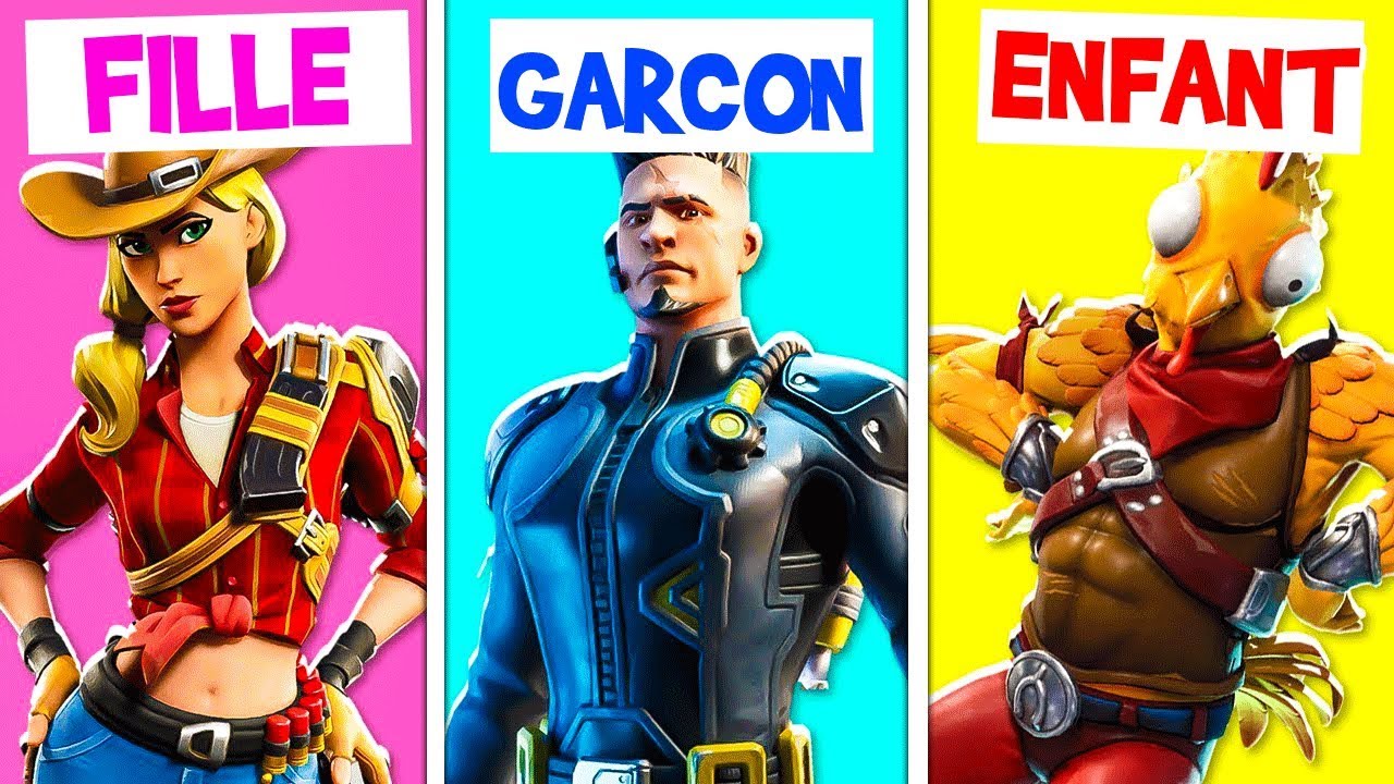 FILLE vs GARCON vs ENFANT ! - YouTube