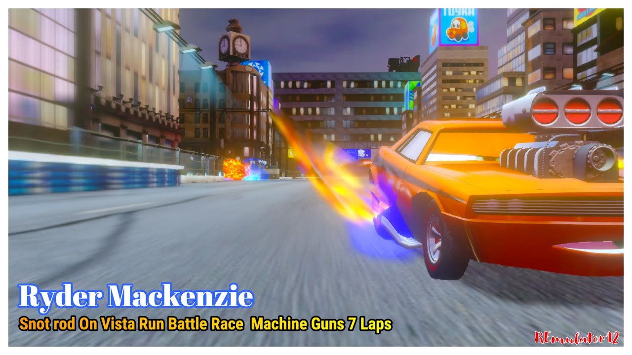 Cars 2 The Video Game | Snot Rod - Battle Race (Machine Guns) | Vista ...