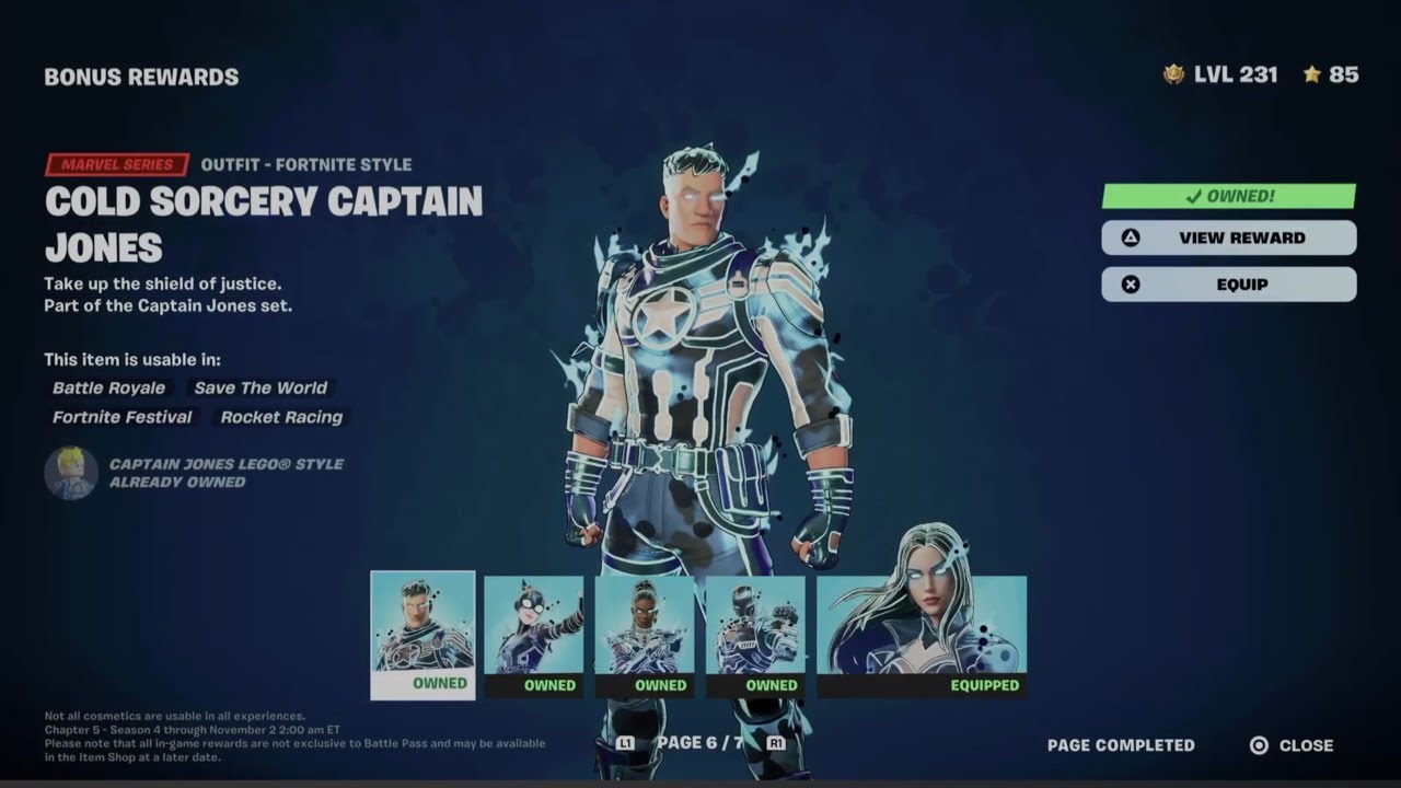 How to Unlock Cold Sorcery Captain Jones Skin Style in Fortnite ...