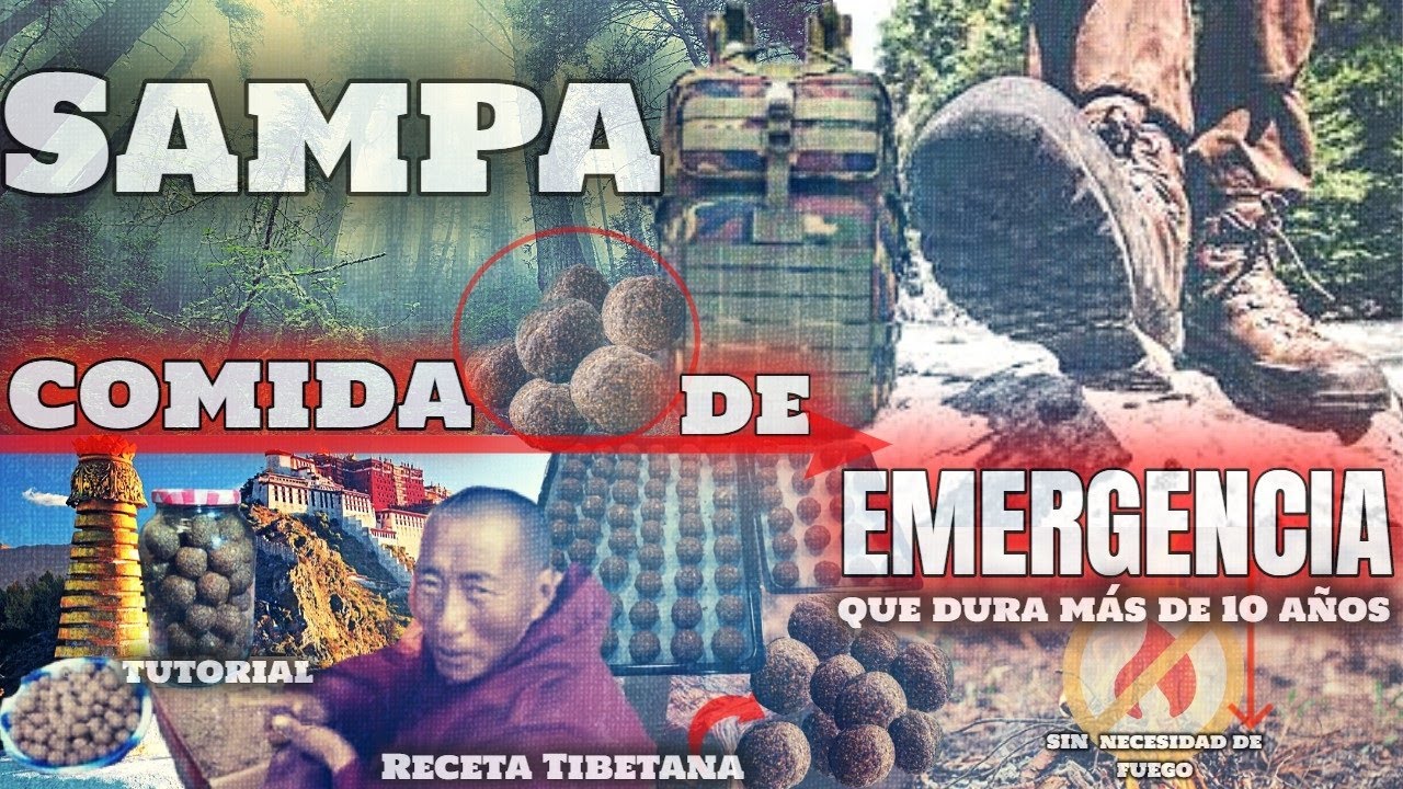 Sampa 🍪Alimento de Supervivencia Tibetano que dura más de 10 años💪 ...