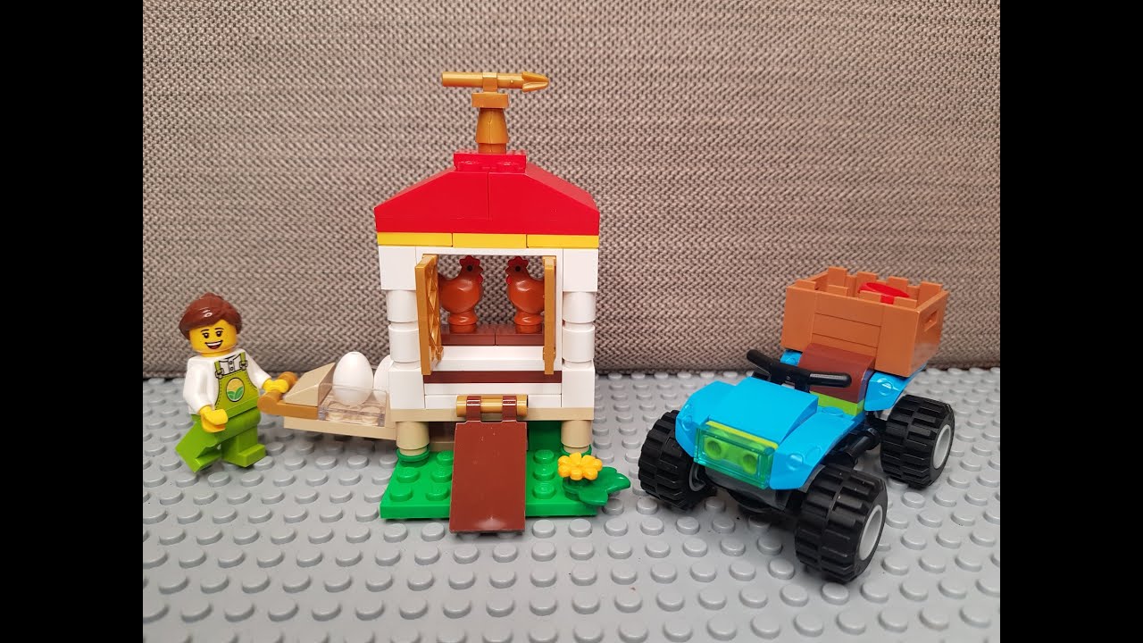 Unboxing Lego Chicken Henhouse 60344-1 - YouTube