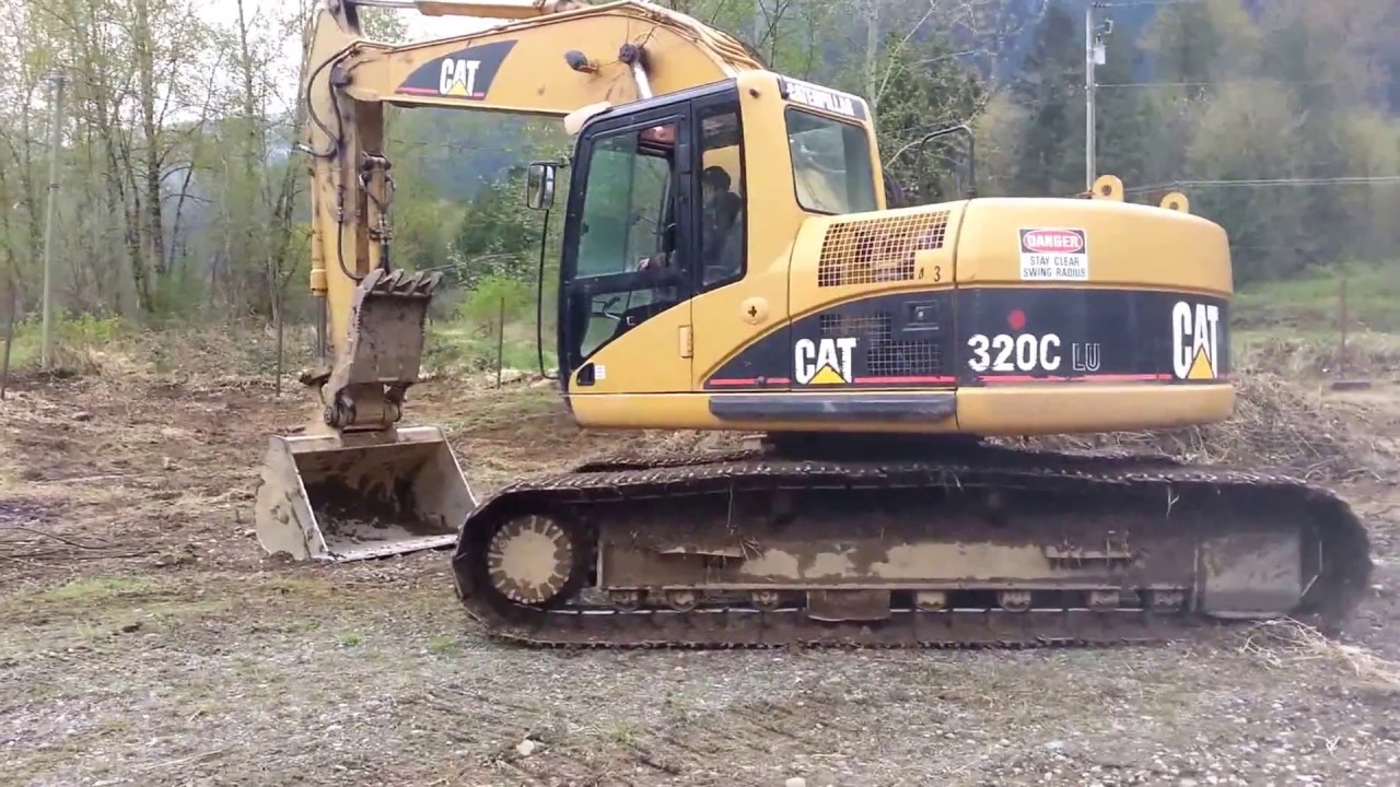 Cat 320CLU Excavator - YouTube