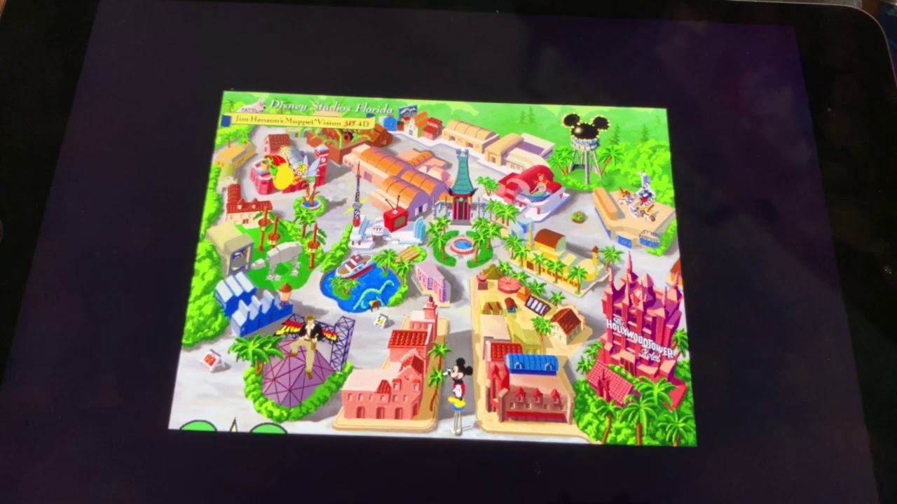 Walt Disney World Explorer CD-ROM on iPad - YouTube