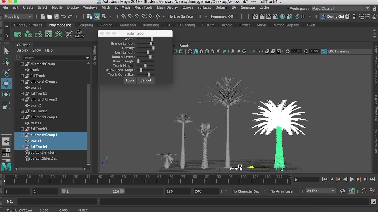 Palm Tree Script - YouTube