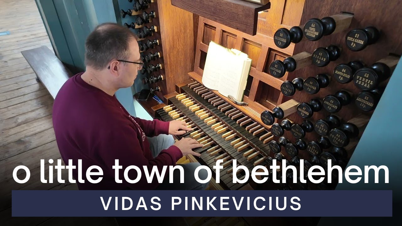 Vidas Pinkevicius - O Little Town of Bethlehem, Op. 403 | VU St. John's ...