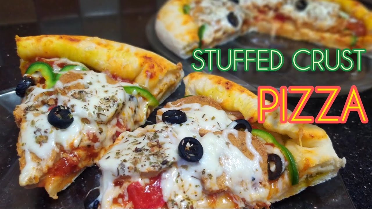 Stuffed Crust Pizza Recipe - Pizza Recipe - YouTube