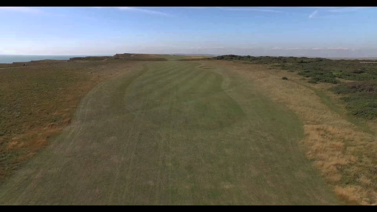 Seaford Head Golf Course Hole 15 - YouTube