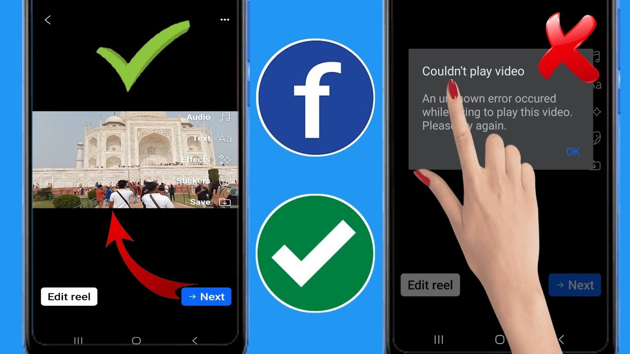 How To Solve Couldn’t Play Video On Facebook 2024 | Fix Couldn’t play ...