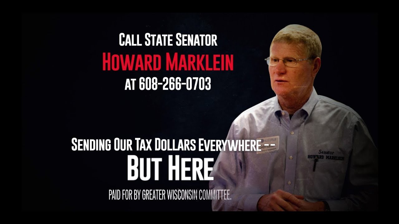 Howard Marklein sends our tax dollars everywhere but Wisconsin - YouTube