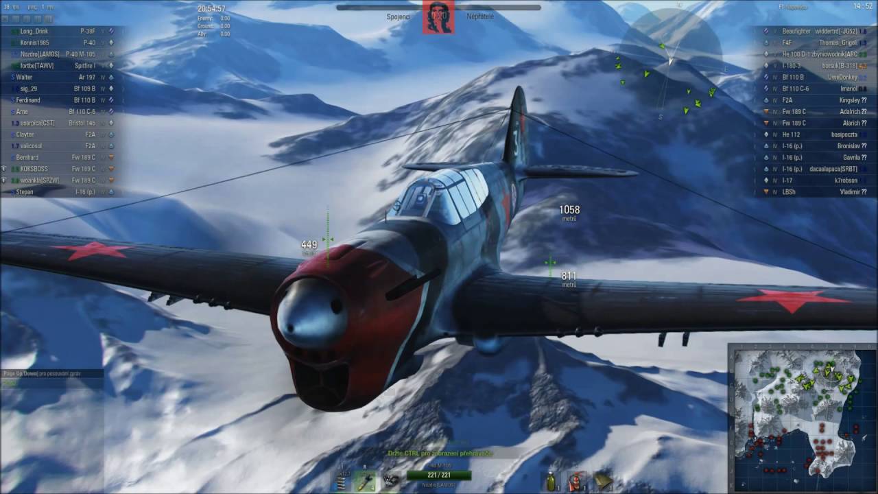 WoWP (1.9.4) : Curtiss P-40 M-105 : 166k credits :4 kills : Rocketeer ...