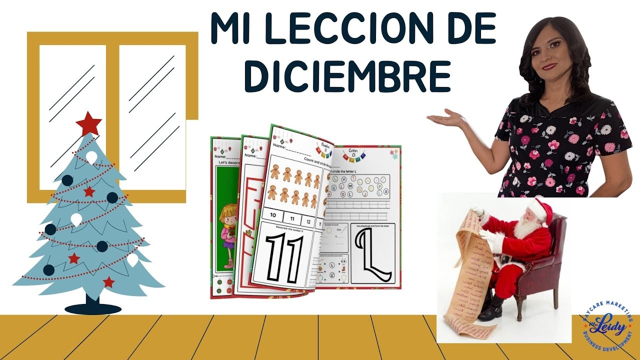 MI LECCION DE DICIEMBRE Daycare & Preschool - YouTube