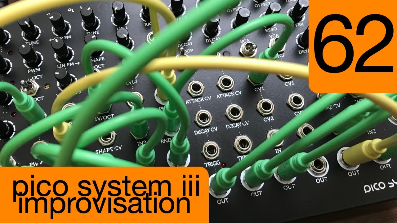 #62 Erica Synths Pico System iii Improvisation - YouTube