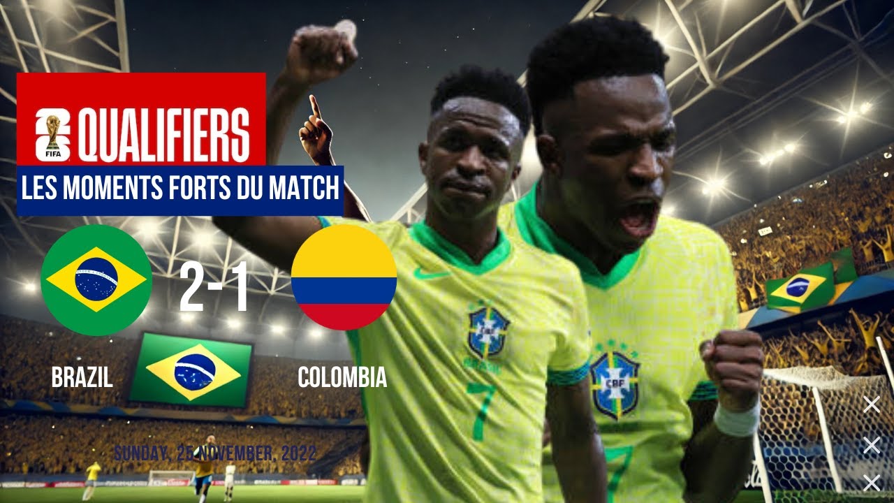 Vinícius Júnior sauve le Brésil ! Performance épique lors des ...