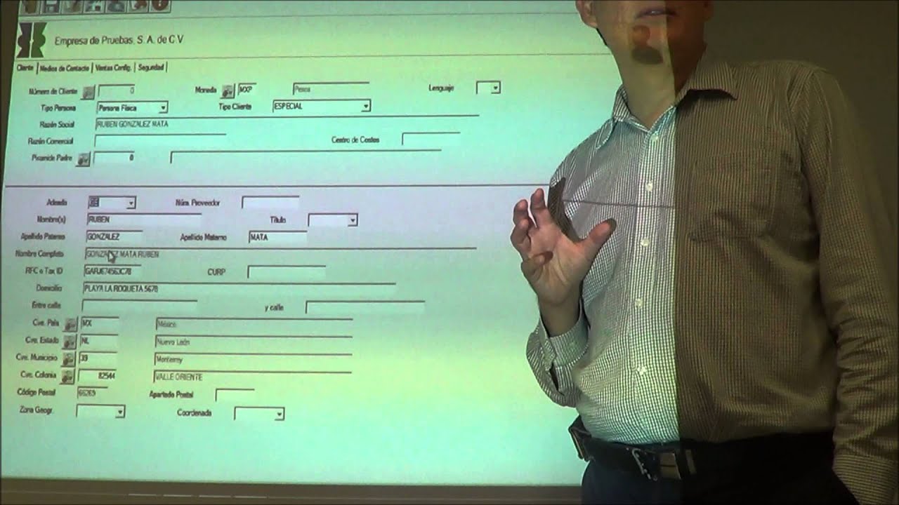 Cliente Información del Cliente 2nda Parte - YouTube