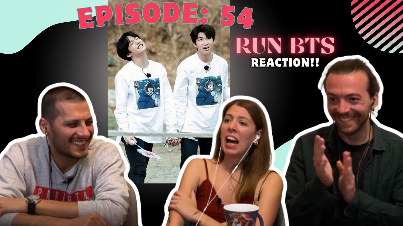 Run Bts Episode:54 REACTION!! Playing foot volleyball (or at least ...