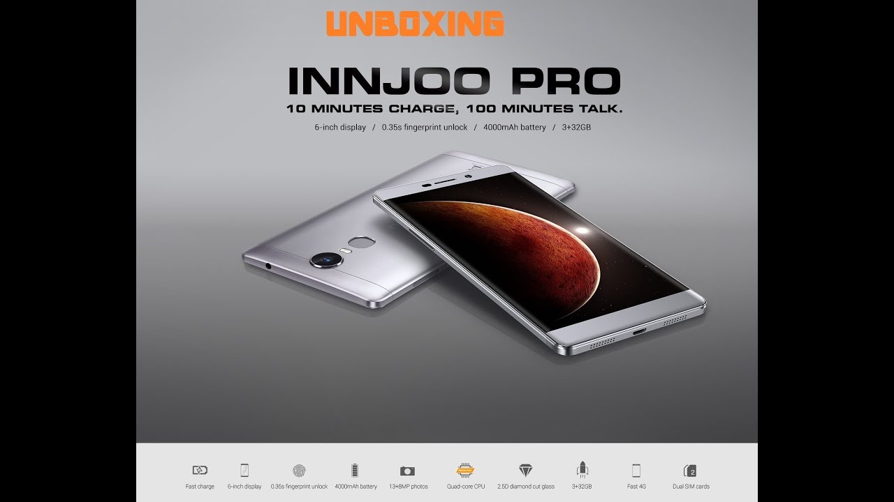 INNJOO PRO LTE, (Latest Flagship from INNJOO) Unboxing and Overview ...