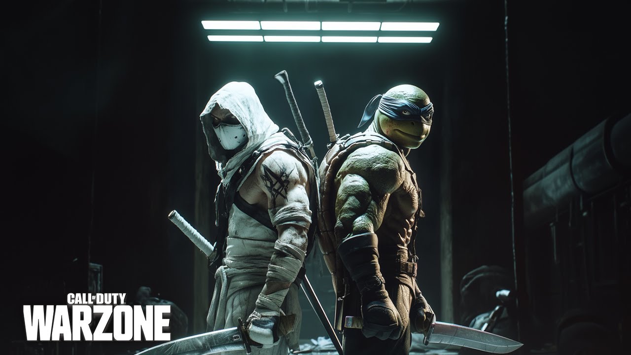 Testing ALL of the Ninja Turtle Weapons in WARZONE - YouTube