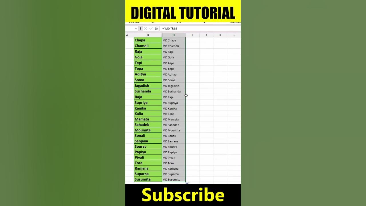 One-Click Excel Folder Creation: Create Multiple Folders Instantly @digitaltutorial425 #shorts 🔥 ...