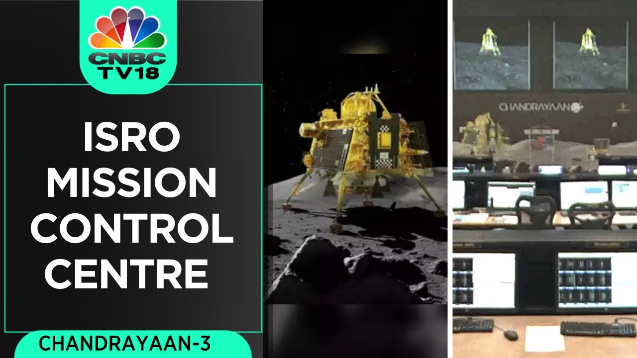 Chandrayaan-3 | Visuals From ISRO Mission Control Centre In Bengaluru ...