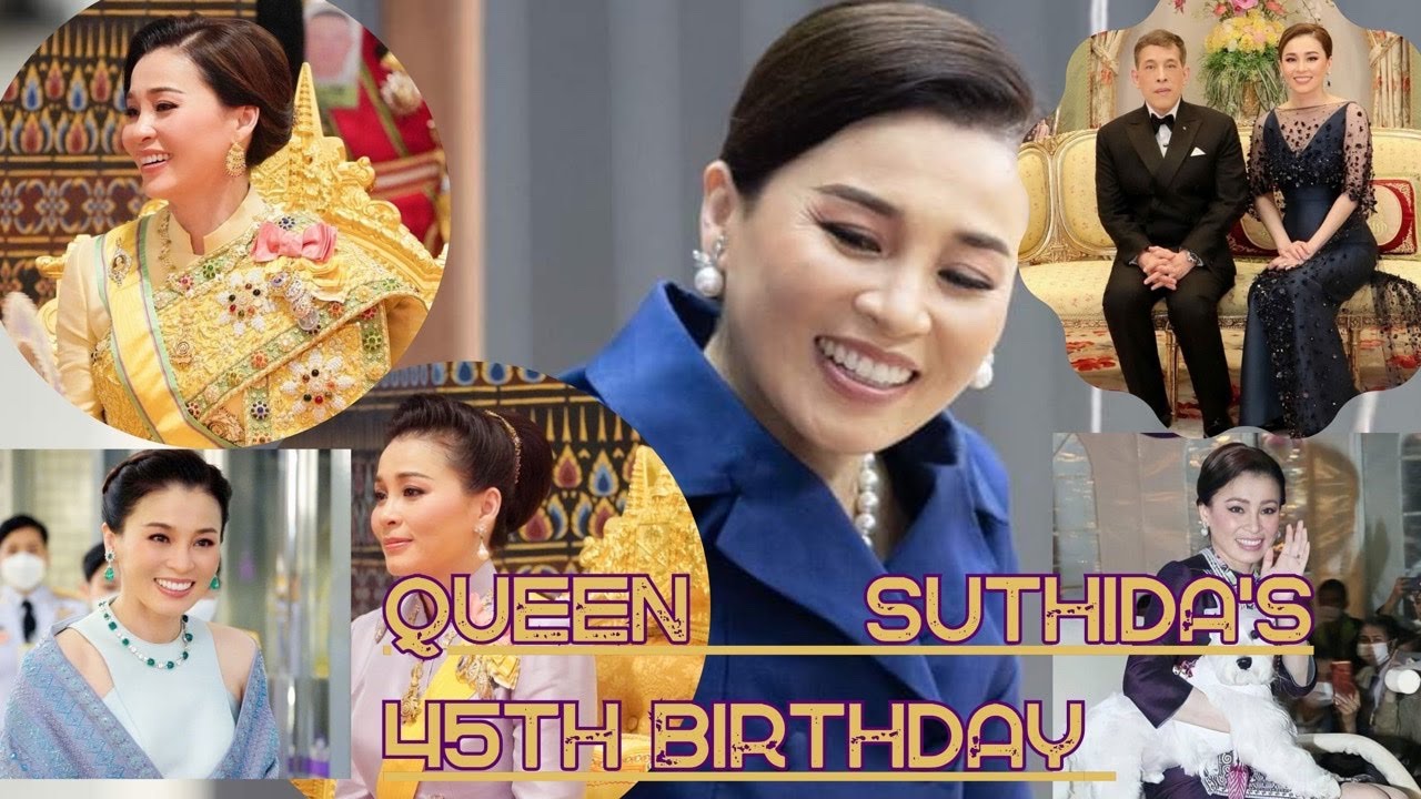 Her Majesty the Queen Suthida birthday ceremony - YouTube