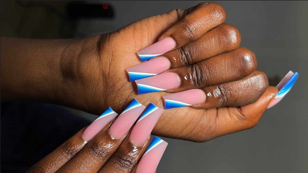 FULL ACRYLIC PROCESS BEGINNING TO END| WATCH ME WORK - YouTube