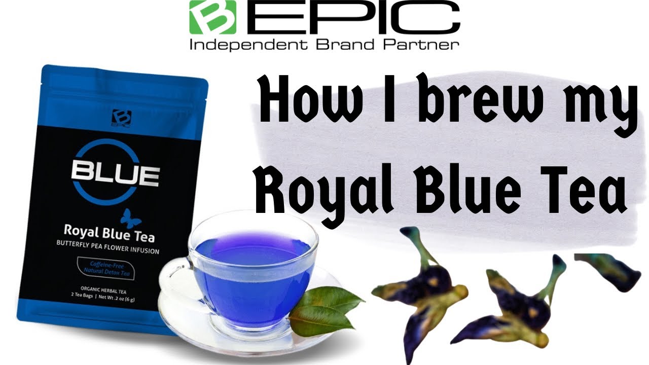 ROYAL BLUE TEA| BEPIC| HOW TO BREW| BUTTERFLY PEA TEA | DETOX - YouTube