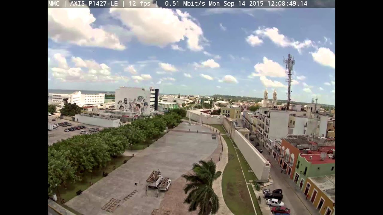 AXIS P1427-LE Campeche Puerta de Mar - YouTube
