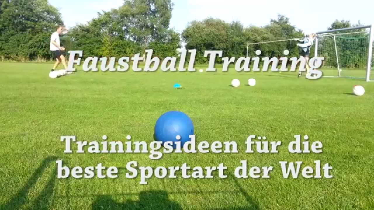 Faustballtraining Intro - Kurzversion - YouTube