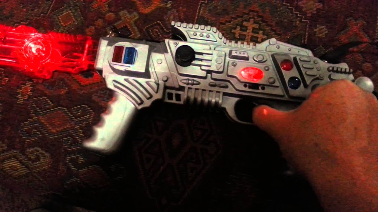 Intergalactic Hunter - Killer Gun Toy Space Gun - YouTube