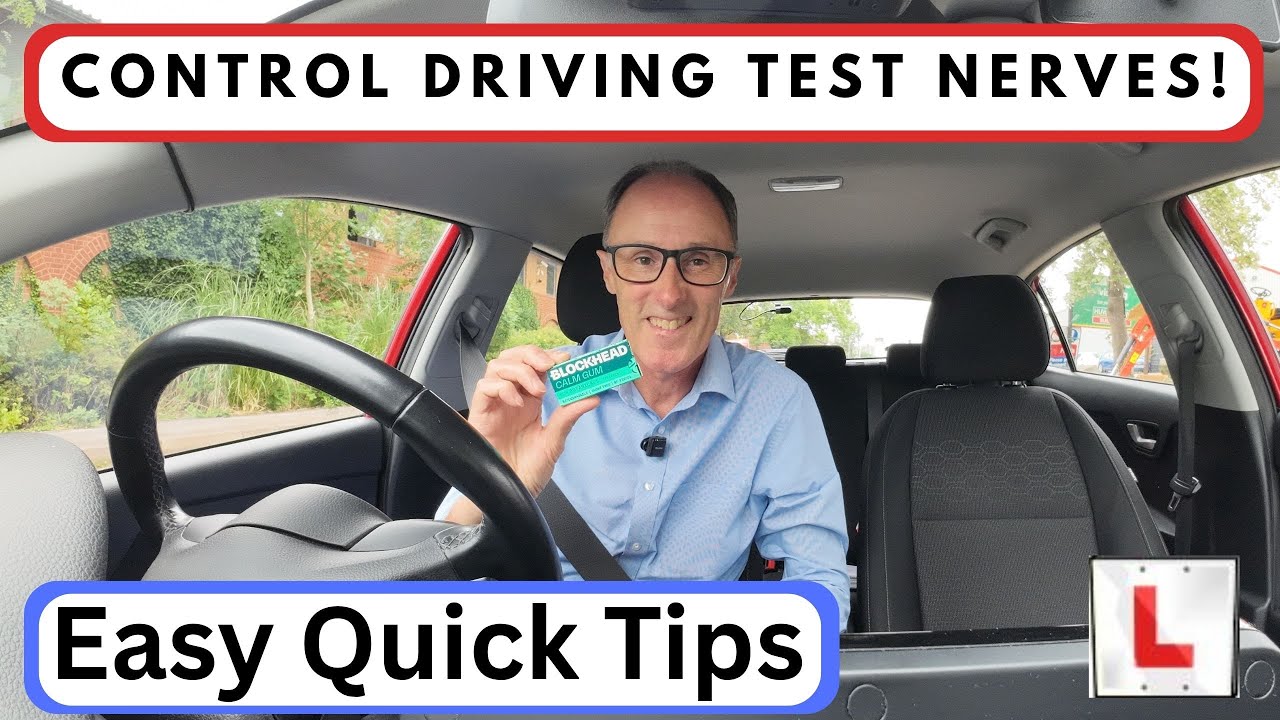 Tips to help with your Driving Test Nerves - YouTube