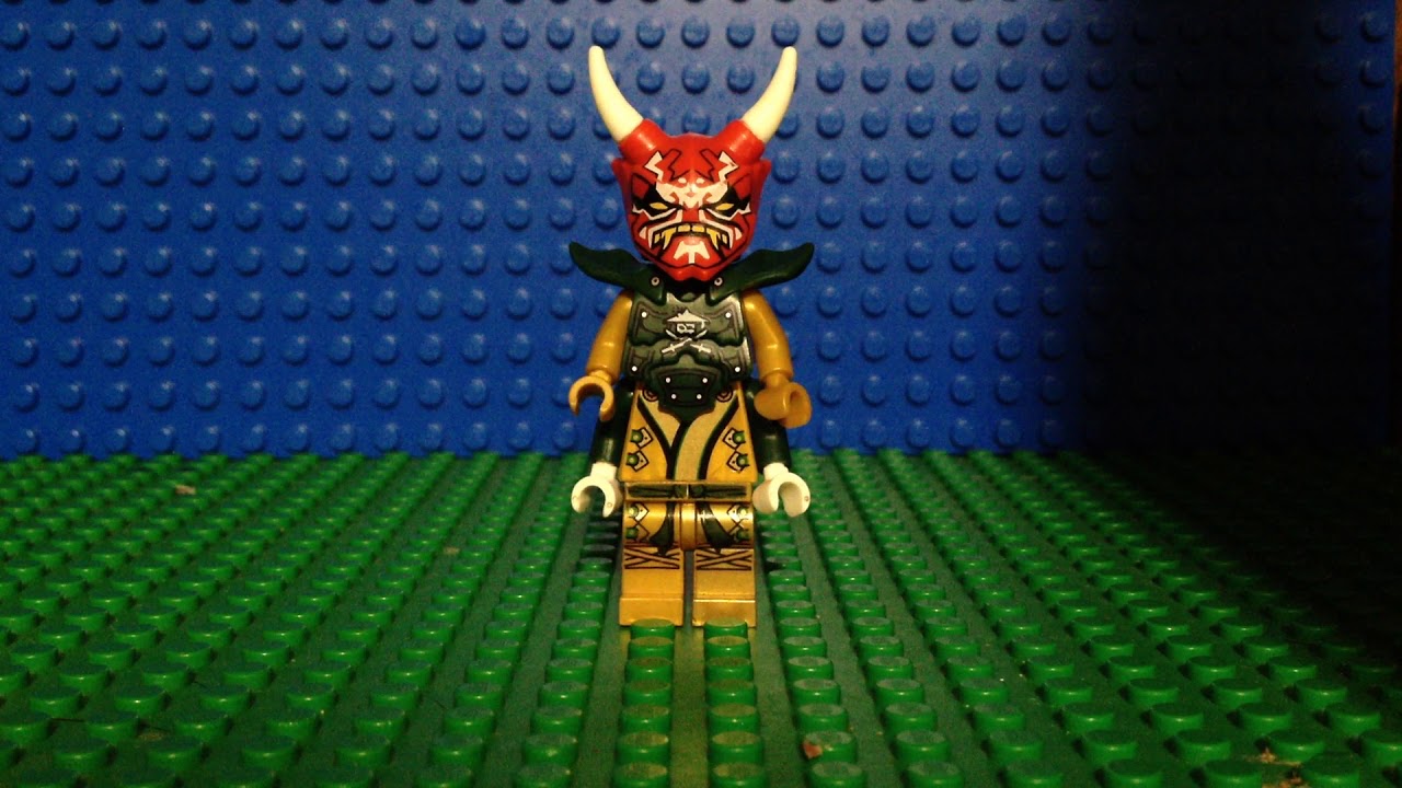 Ninjago Custom Oni Mask Lloyd - YouTube