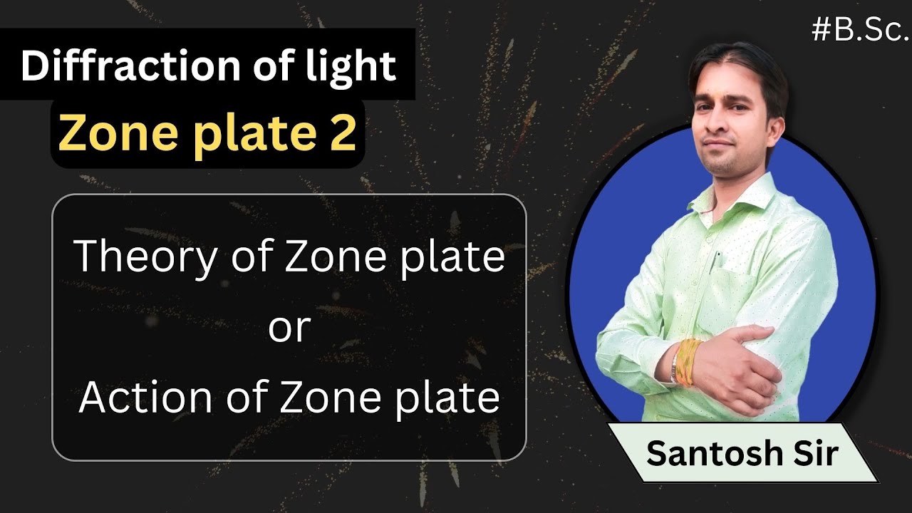 Theory of Zone Plate|Action of Zone Plate|Radius of Zone Plate|Focal ...